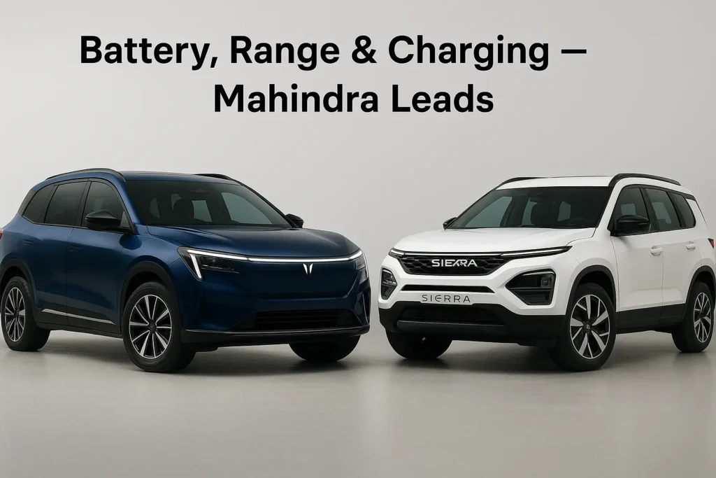 Mahindra XEV 9S vs Tata Sierra 2025 – Full Comparison, Range, Specs ...